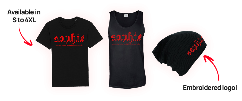 New Merchandise Range! - The Sophie Lancaster Foundation